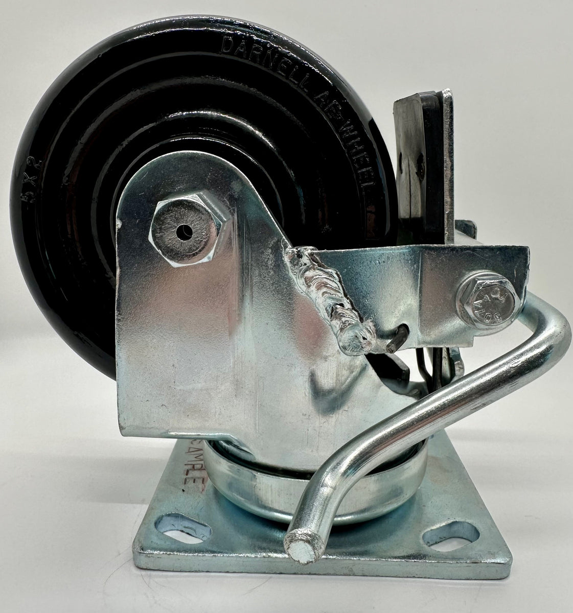 5" x 2" AE Polyurethane Total Lock Brake Swivel Caster
