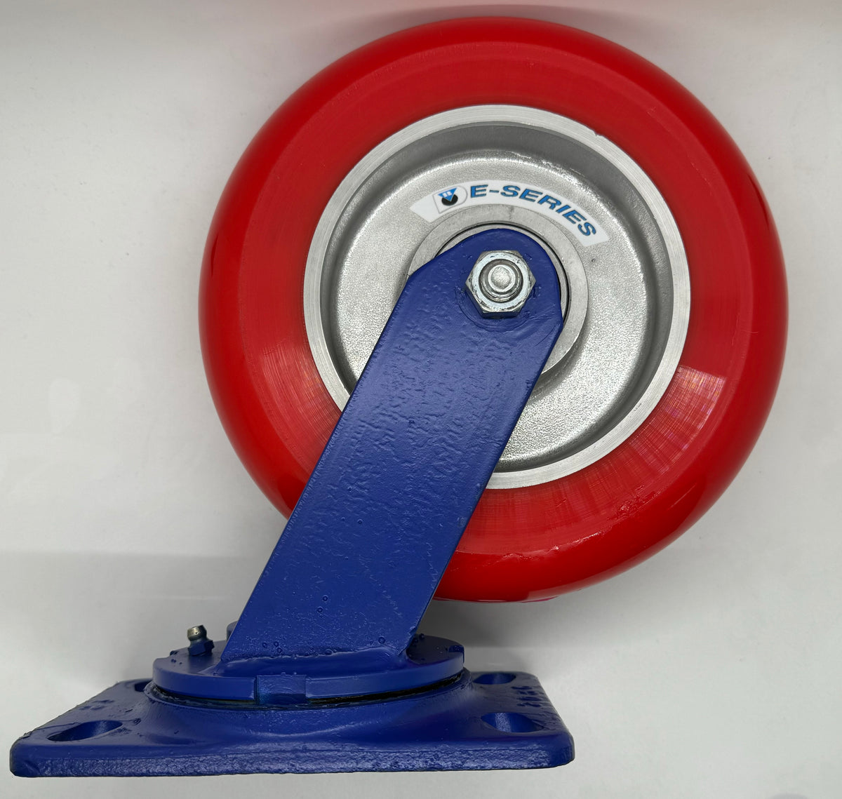 Forged Steel 8"x2" Ergonomic Swivel Caster