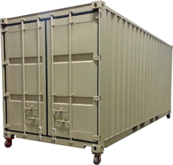 8"x3" Heavy Duty Forged Steel Cargo Container Swivel Caster